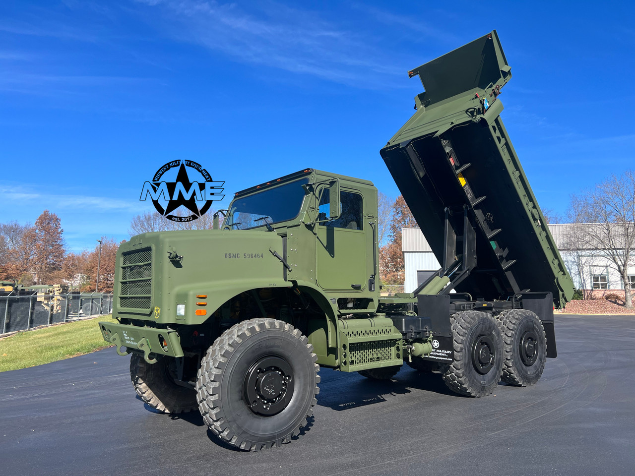 2001 Oshkosh MK23 MTVR 7 Ton 6x6 Cargo Truck
