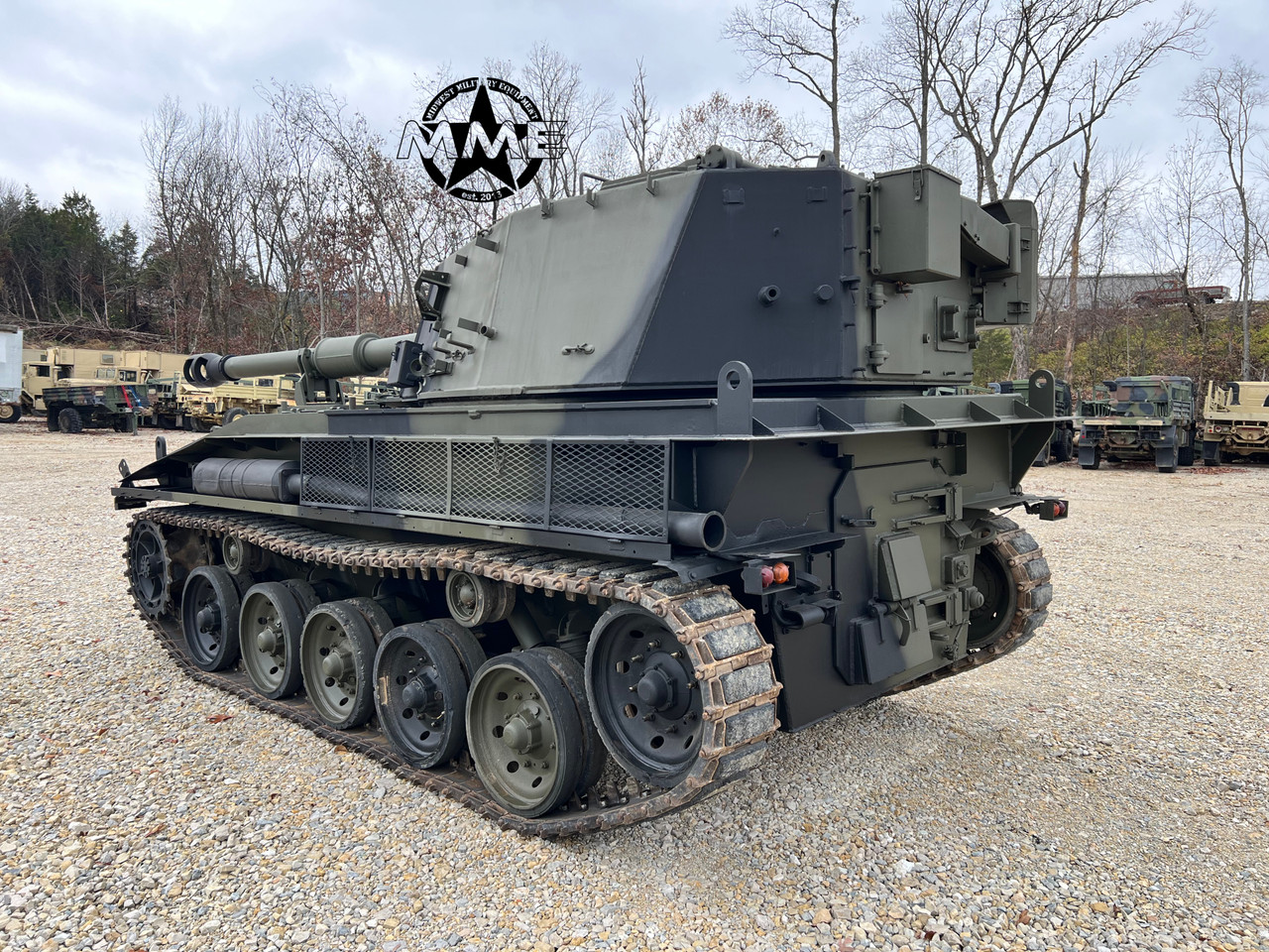 FV433 ABBOT L109 SELF PROPELLED 105MM HOWITZER - Midwest Military Equipment