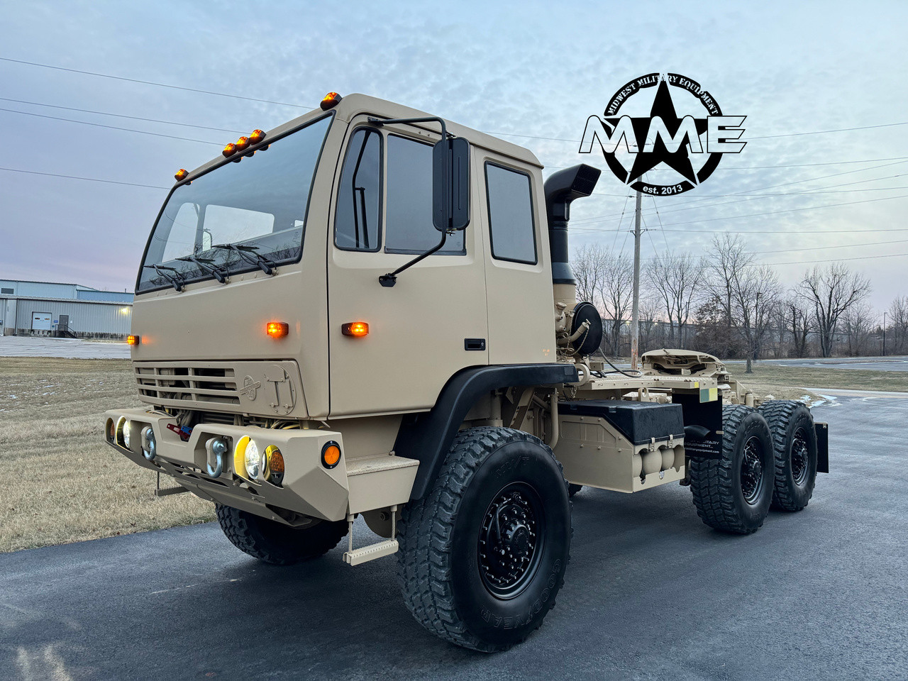 2000 Stewart & Stevenson M1088A1 5 Ton 6 x 6 Military Truck Tractor Semi