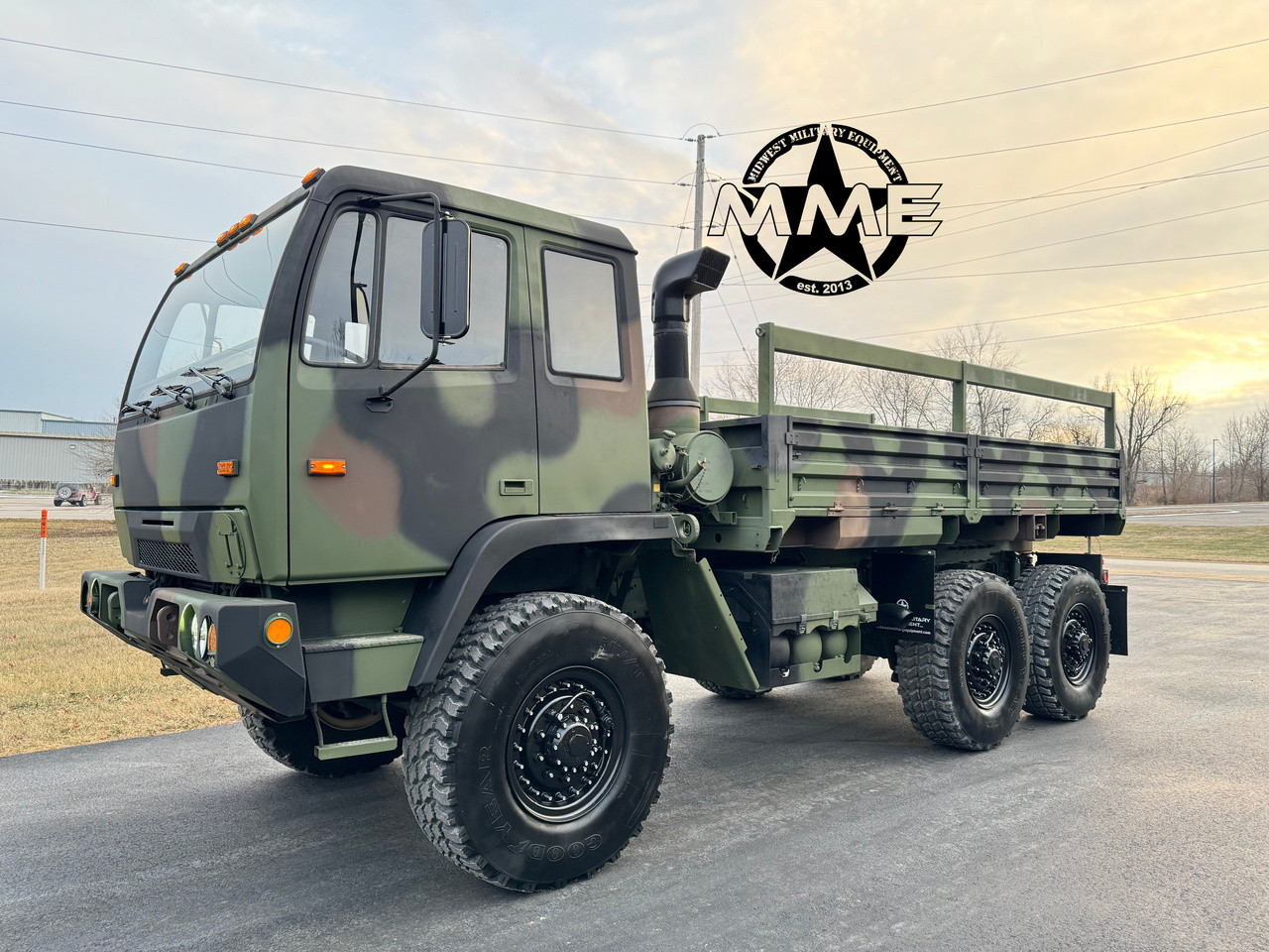 2003 Stewart & Stevenson M1083a1 MTV 5 Ton 6 X 6 Military Cargo