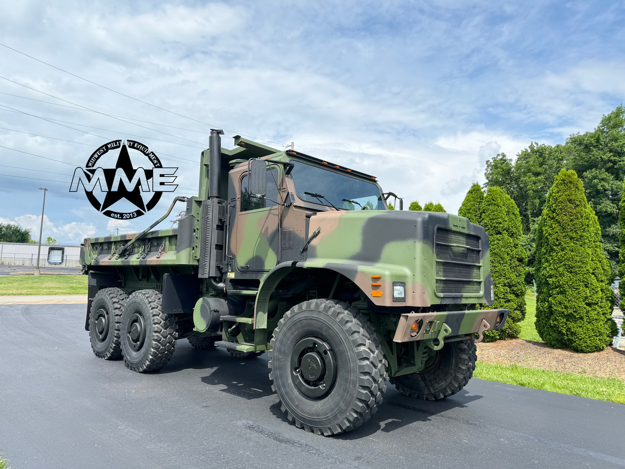 2001 Oshkosh MK23 MTVR 7 Ton 6x6 Cargo Truck