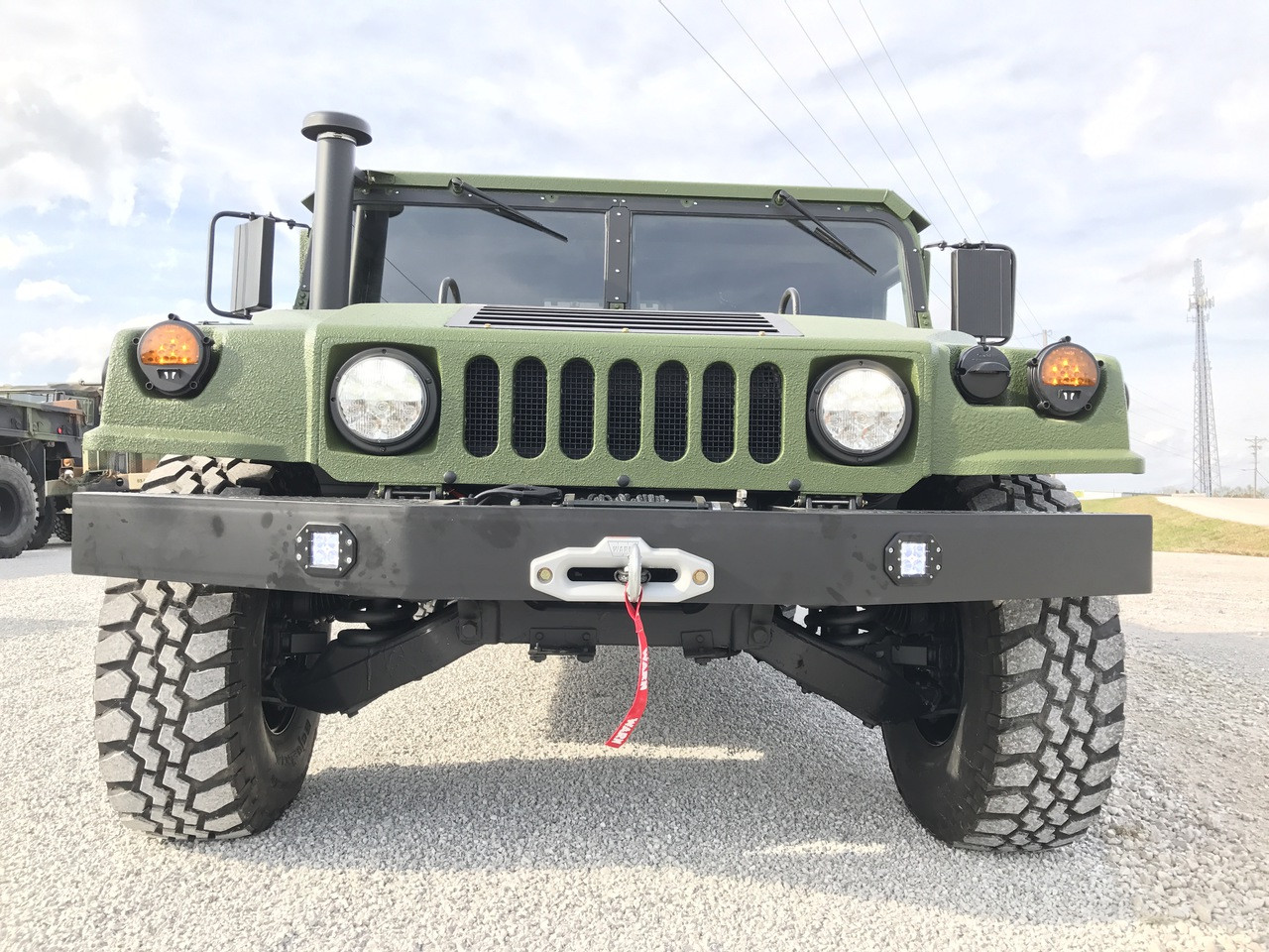 Green 4 MAN HMMWV M1123 1/4" ALUMINUM HARD TOP HUMVEE