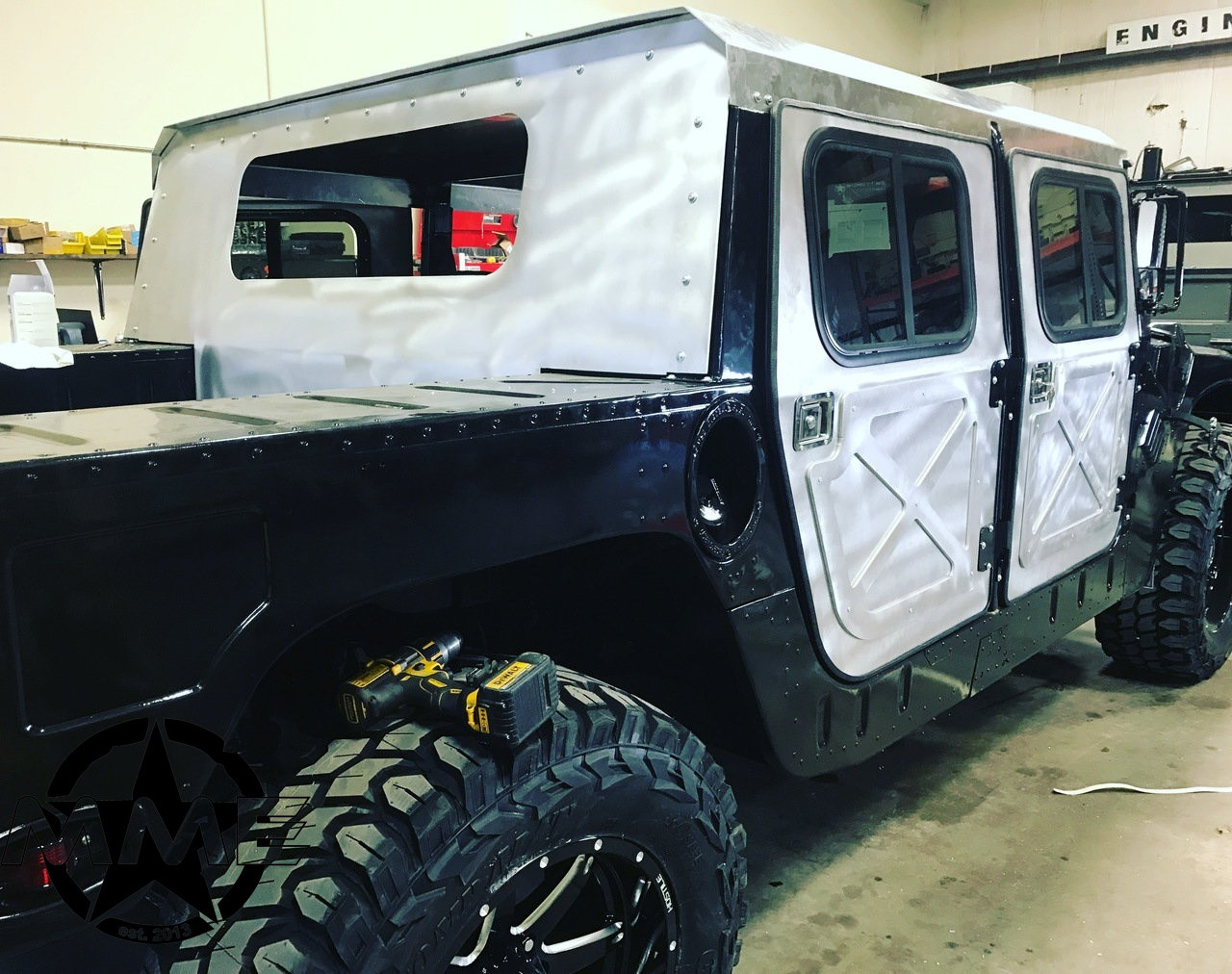 1/4" Aluminum Hard Door Kit For HMMWV/ HUMVEE