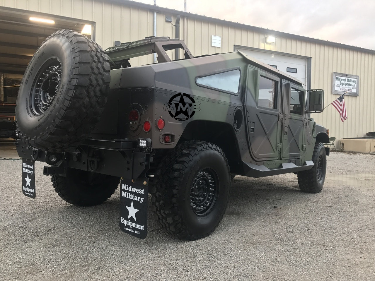 MME HEAVY DUTY ROCK SLIDERS With Step For HUMVEE