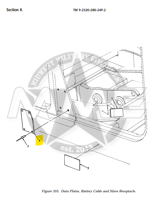 Weight And Dimensions Nameplate M998