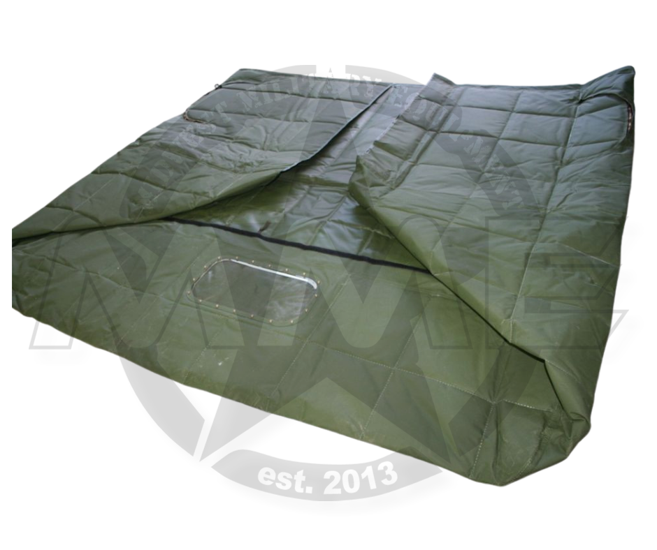 2 Door HMMWV Insulated Green Arctic Cargo Cover