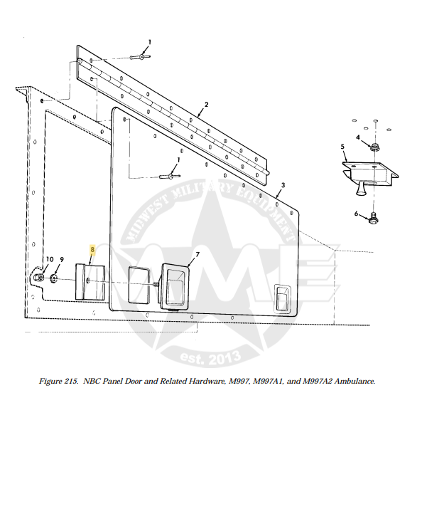 BRACKET LATCH MOUNT