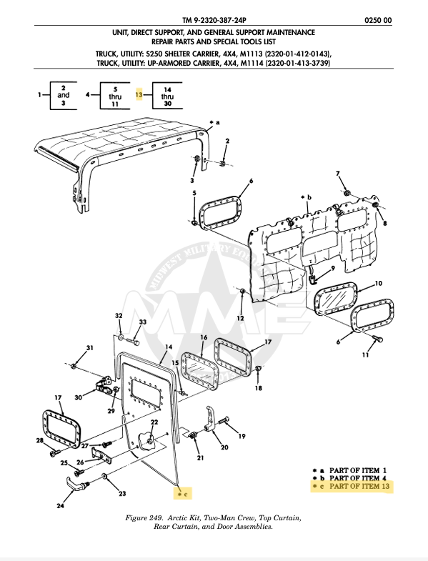 ARCTIC DOOR ASM FRONT LH