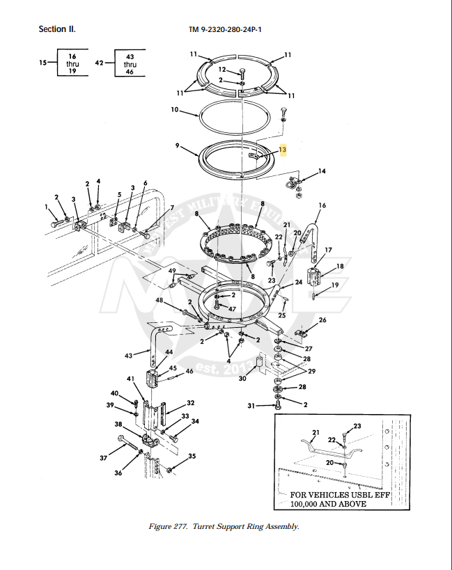 SPACER TURRET LOCK .050" THICK