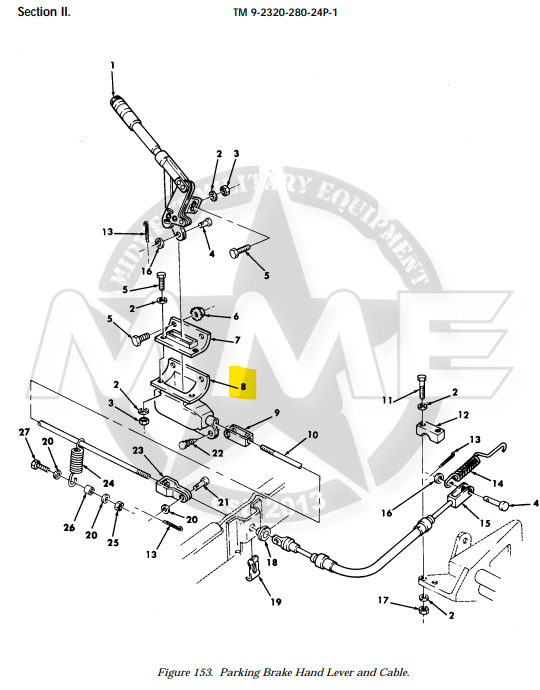 Parking Brake Lower Lever Boot