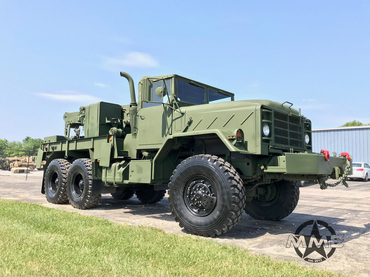 2012 M936A2 Military 6x6 wrecker crane truck 45,000lbs winch