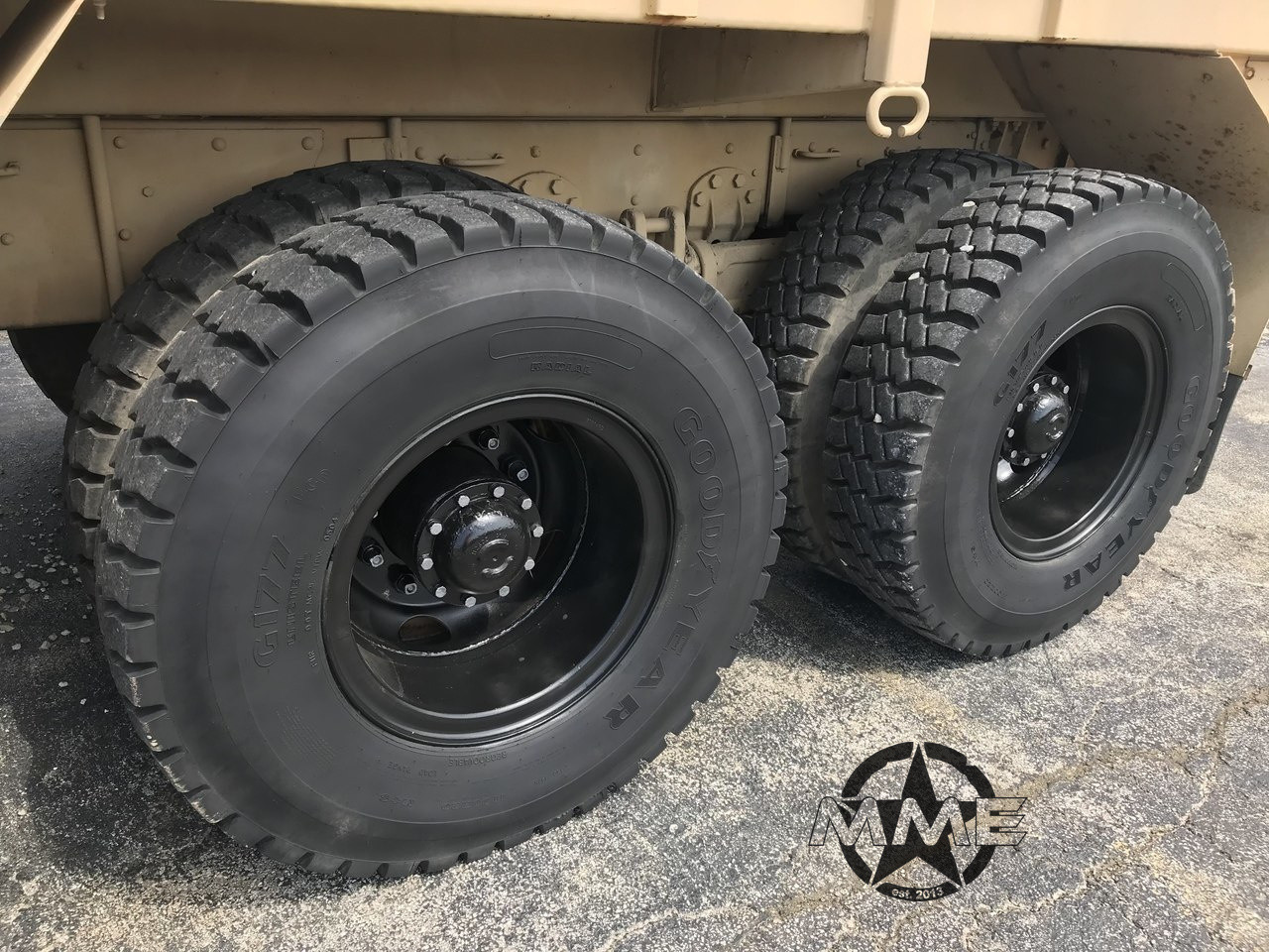 2004 M936 Military 6x6 wrecker crane truck 45,000lbs winch