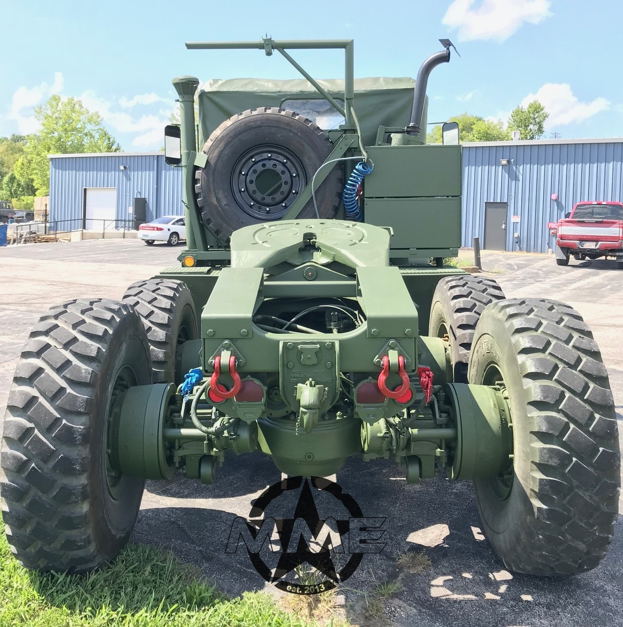 1991 BMY M932a2 Military 6x6 5 Ton Semi 20,000LB winch