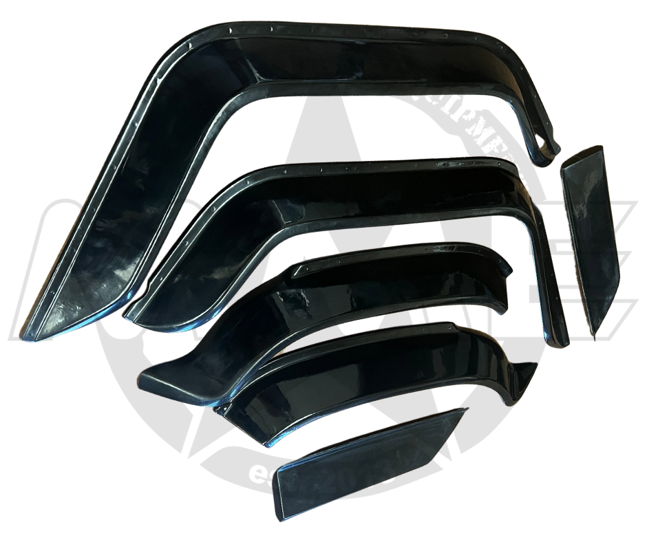 (6 Piece Set) GT / Cepek Hummer Fender Flares