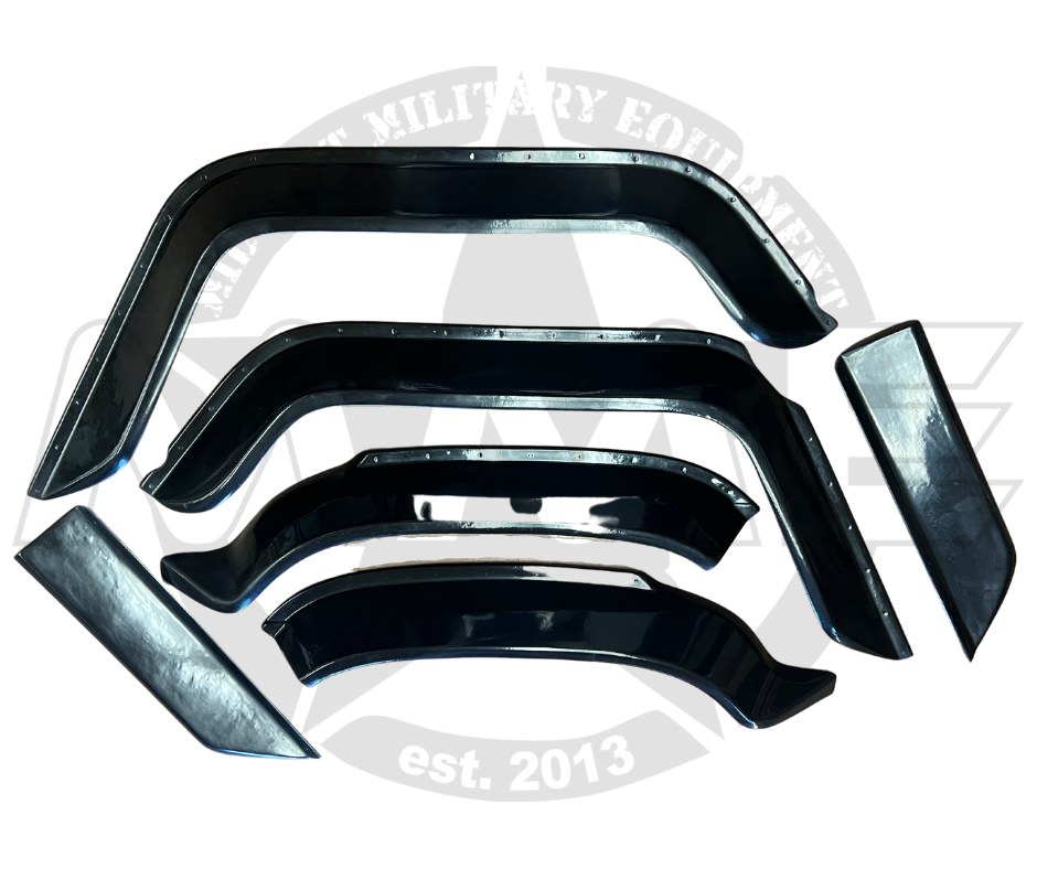 (6 Piece Set) GT / Cepek Hummer Fender Flares