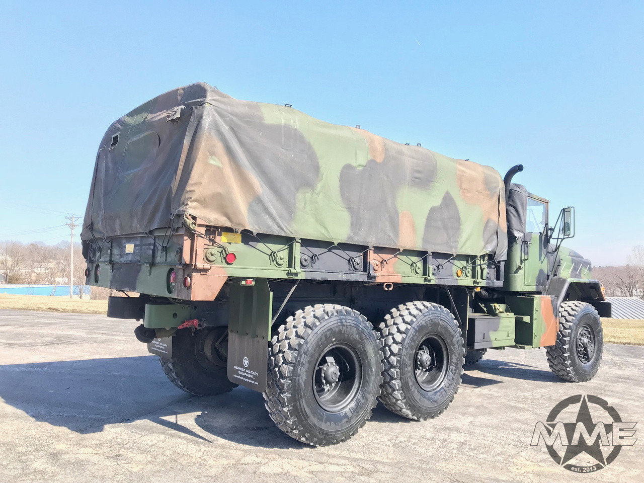 BMY M923A2 5 Ton 6X6 Military Cargo Truck Rebuilt In 2010