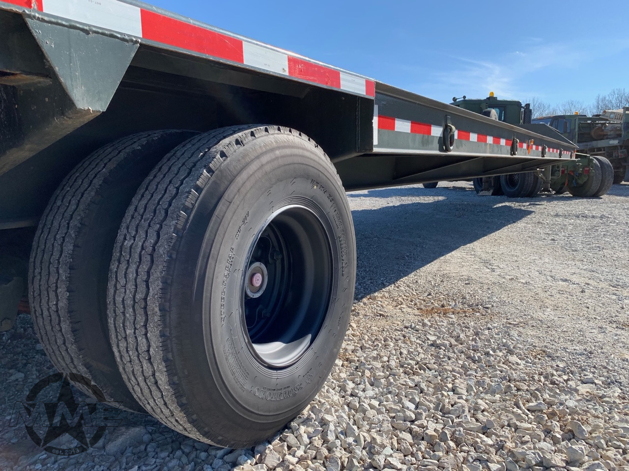 Military Drop Deck Steel Drop Deck Trailer | Drop Deck Semi Trailer