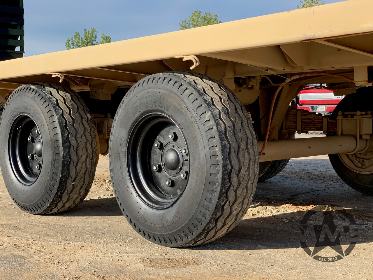 2008 M1061A1 Flatbed General Purpose 5 Ton Military Trailer - Midwest ...