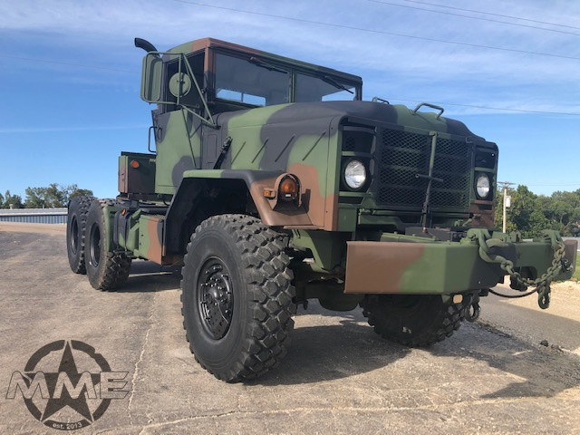 M932A2 2008 REBUILD WITH WINCH 5 TON MILITARY SEMI TRUCK