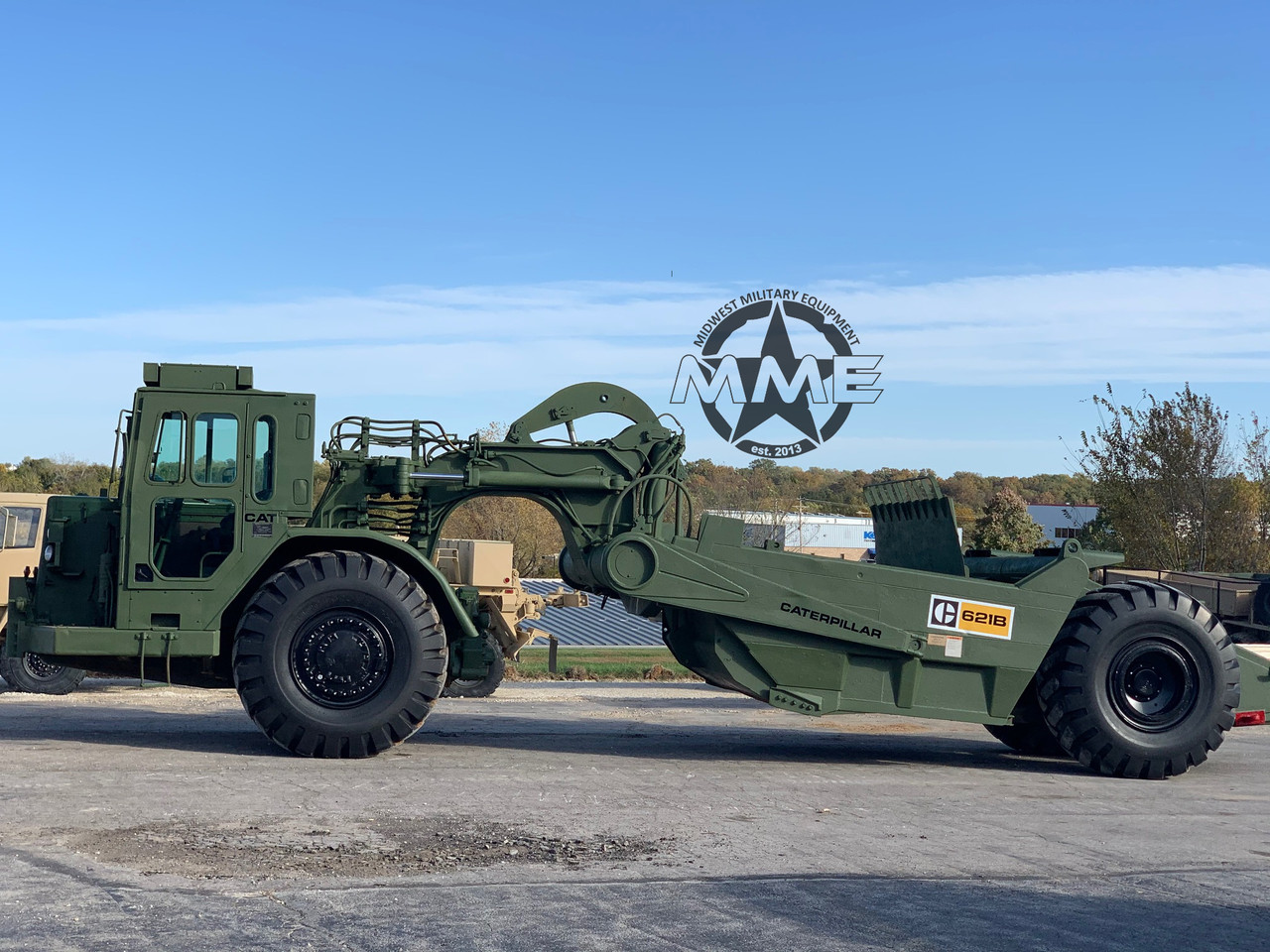 Cat 621B EX Military Motor Scraper