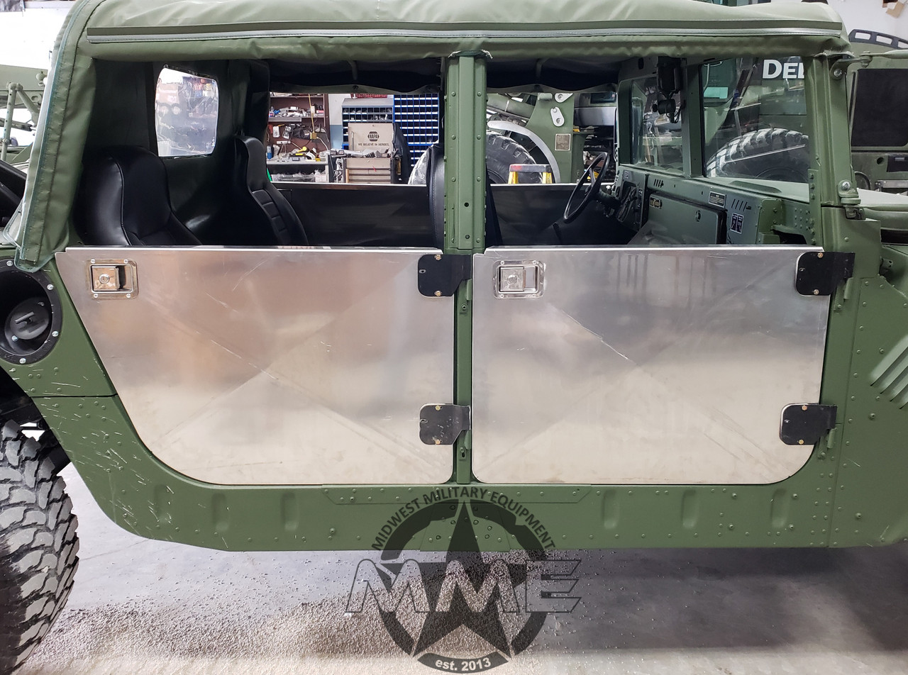 1/8'' Aluminum Half Door Kit FOR HMMWV / HUMVEE