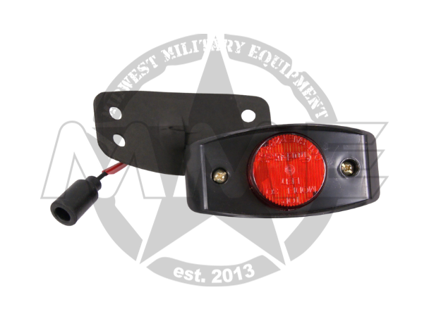 M-Series LED Marker TruckLite Black Red Military New Style