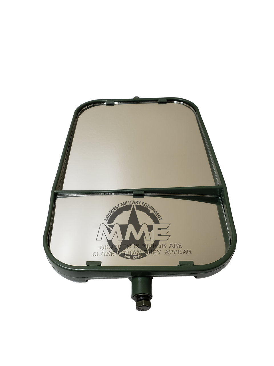 Replacement Green Dual Mirror Head for HMMWV / Humvee