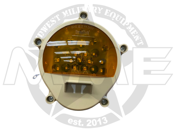 FRONT LED TURN SIGNAL W/BUCKET TAN TRUCKLITE MILITARY