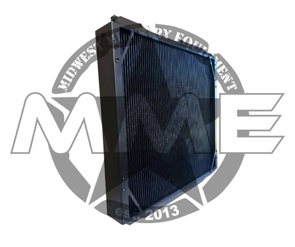 ALUMINUM RADIATOR FOR 1992-2004 H1 & HUMVEE 1984-PRESENT (NON TURBO)