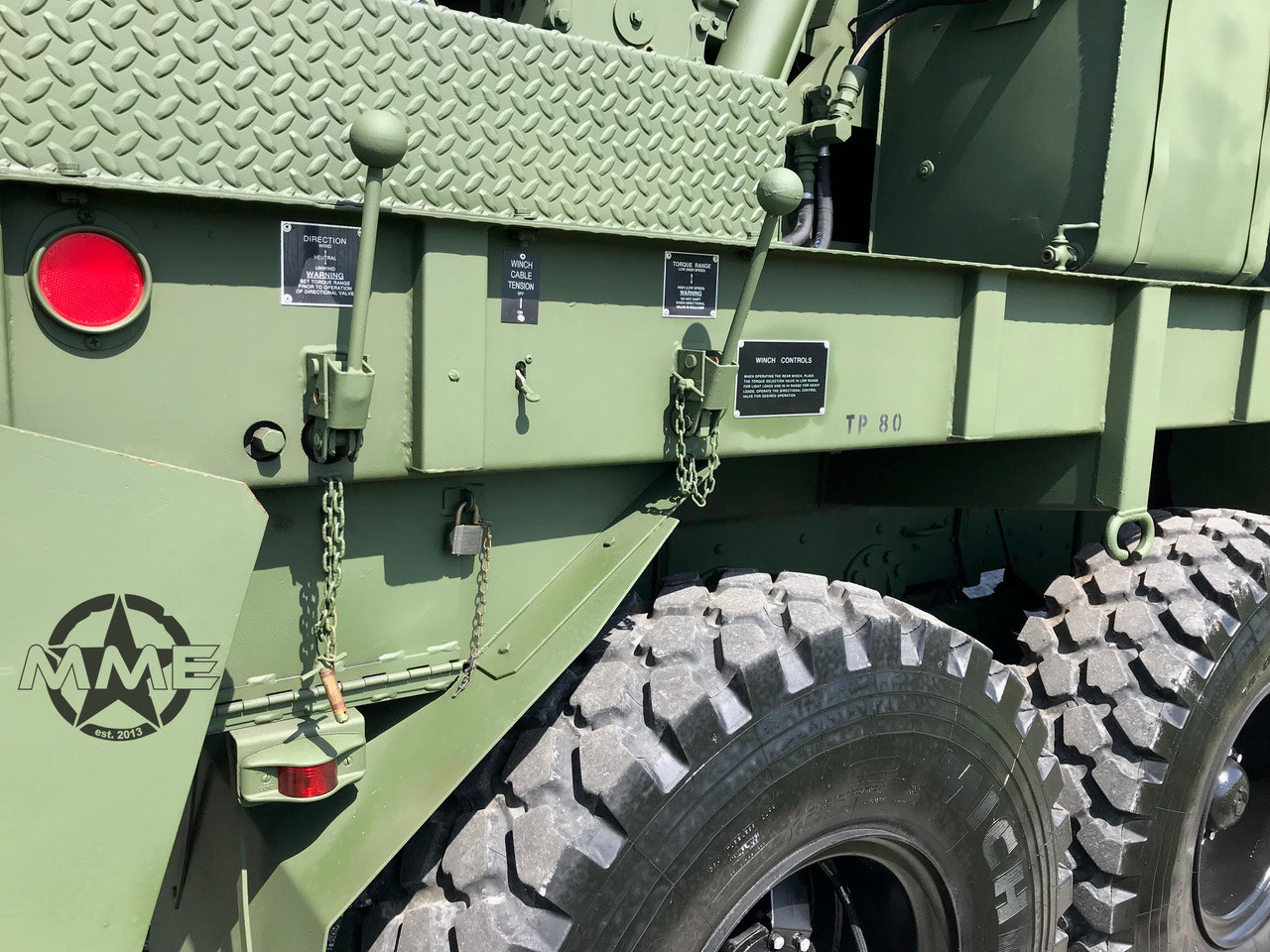 2012 BMY M936A2 Military 6x6 Wrecker Truck With 17' Boom & 35,000lbs winch