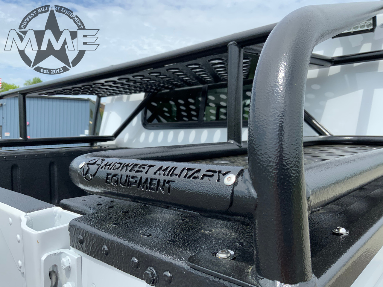 Baja Spare Tire OR Cargo Rack for HMMWV/ Humvee/ H1