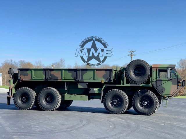 2003 M985A2 Oshkosh HEMTT 8X8 Truck With Material Handling Crane