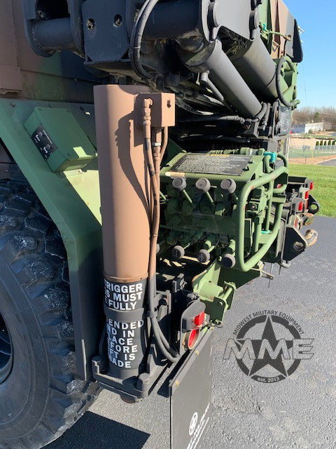 2003 M985A2 Oshkosh HEMTT 8X8 Truck With Material Handling Crane