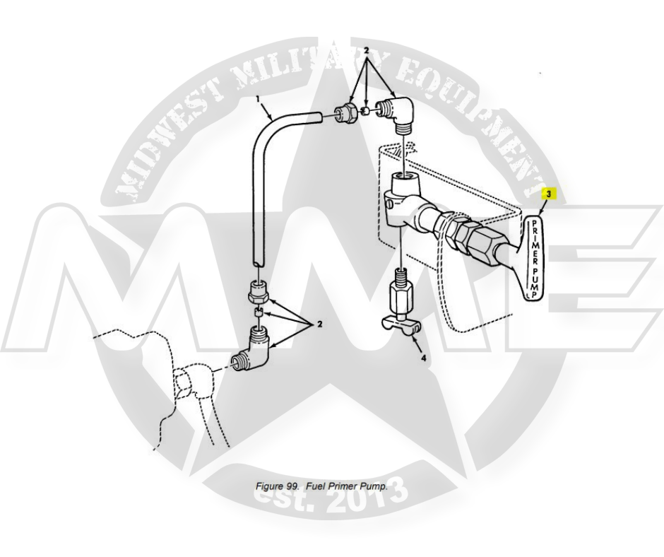 HAND PRIMER PUMP NHC 250 CUMMINS