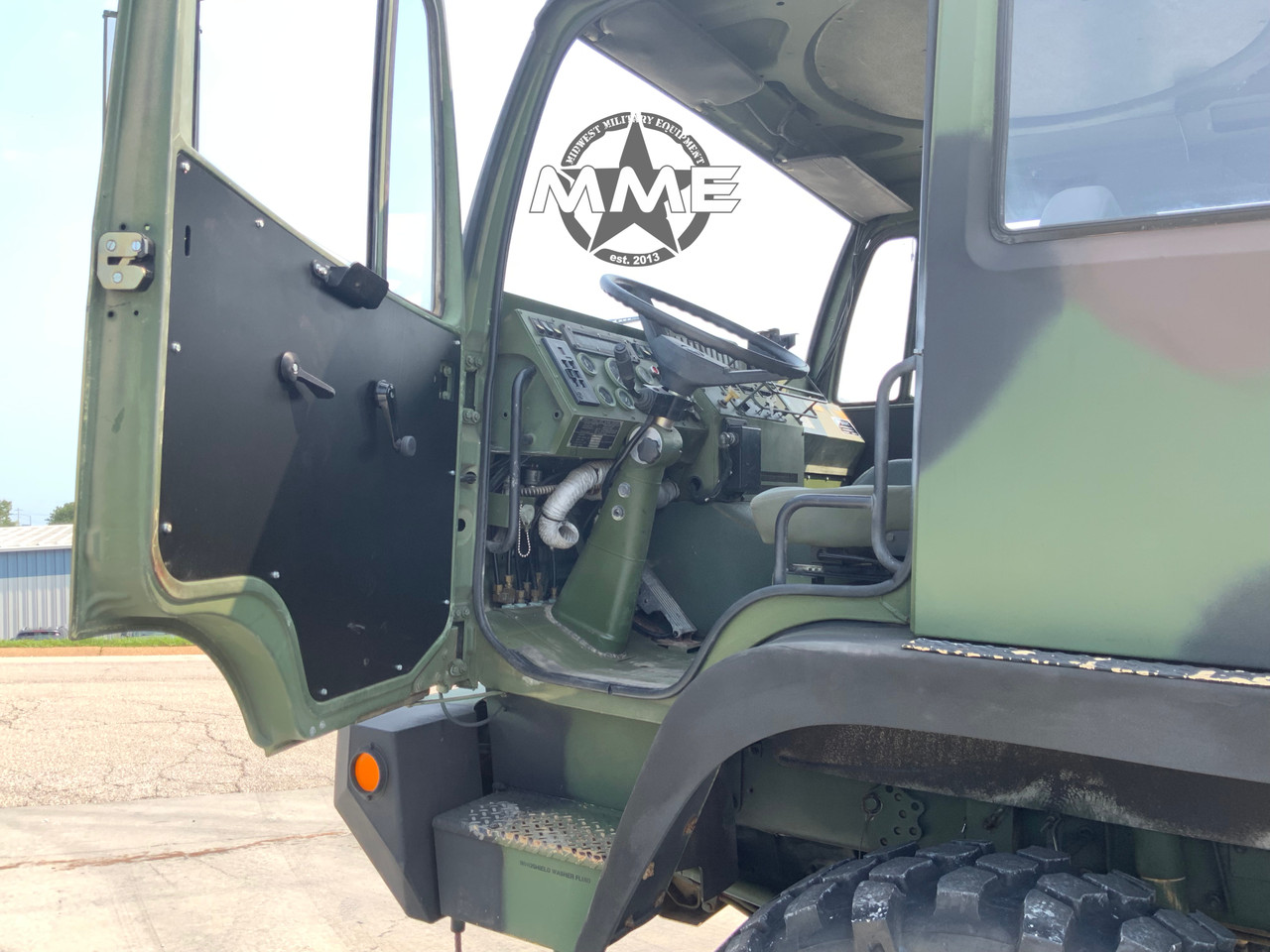 2000 STEWART & STEVENSON M1084A1 5 TON 6X6 Cargo TRUCK W / REAR ...