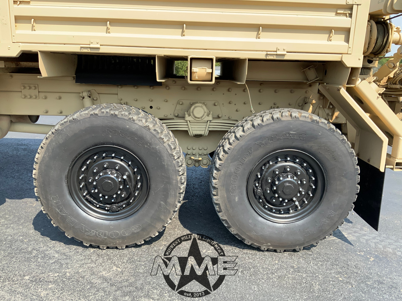 2000 STEWART & STEVENSON M1084A1 6X6 5 TON Cargo TRUCK W/REAR MATERIAL ...