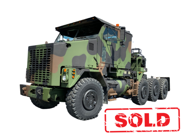 1994 Oshkosh M1070 8x8 HET Military Heavy Haul Tractor Truck Overhauled ...