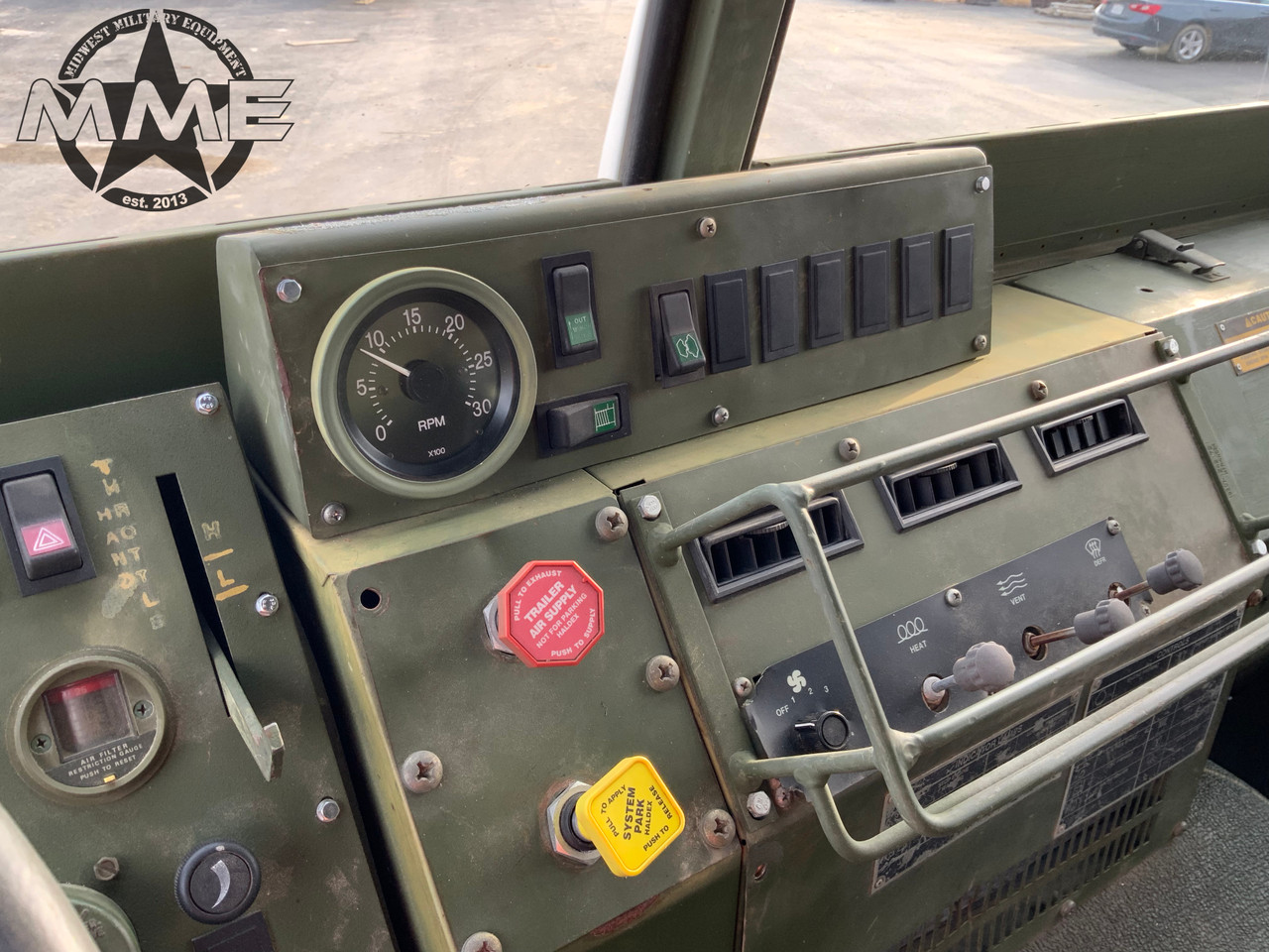 1995 Stewart & Stevenson M1093 W/ Winch 5 Ton Military Cargo