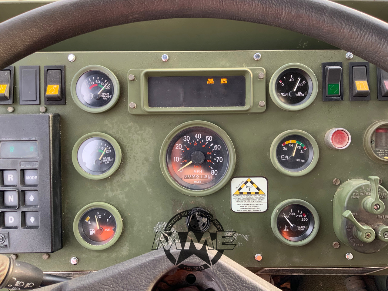 1995 Stewart & Stevenson M1093 W/ Winch 5 Ton Military Cargo