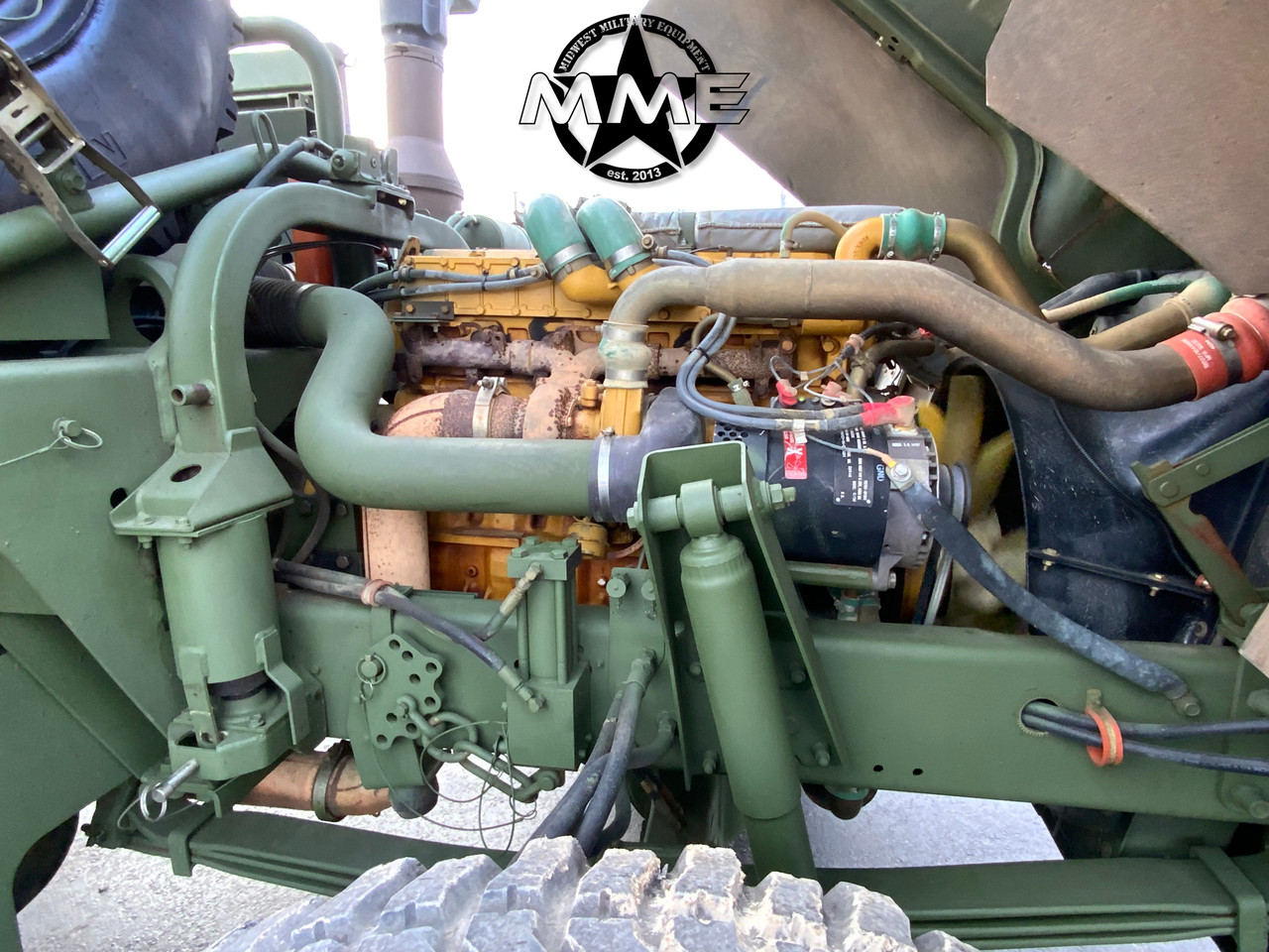 1996 Stewart & Stevenson M1093 5 Ton Military MTV Cargo Truck