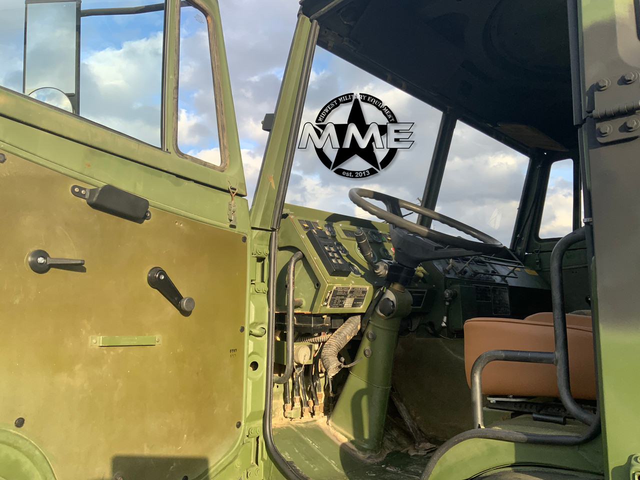 1996 Stewart & Stevenson M1093 5 Ton Military MTV Cargo Truck