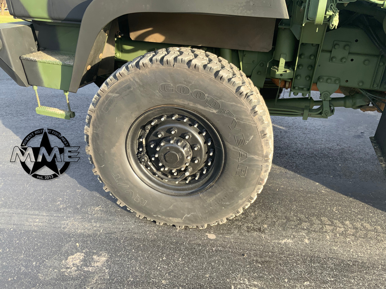 1996 Stewart & Stevenson M1093 5 Ton Military MTV Cargo Truck