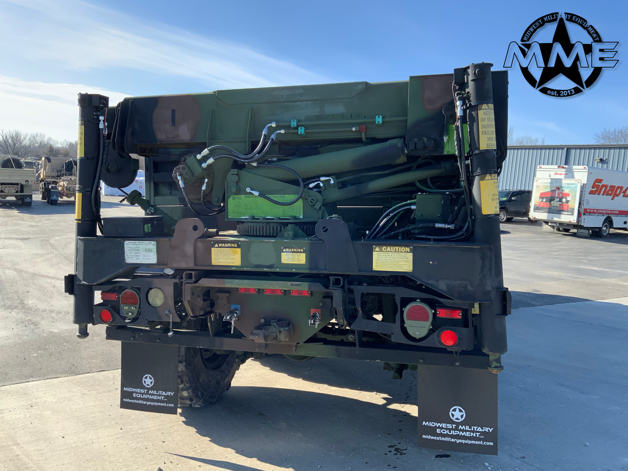 2004 STEWART & STEVENSON M1084A1 6X6 5 TON Cargo Truck W / REAR ...