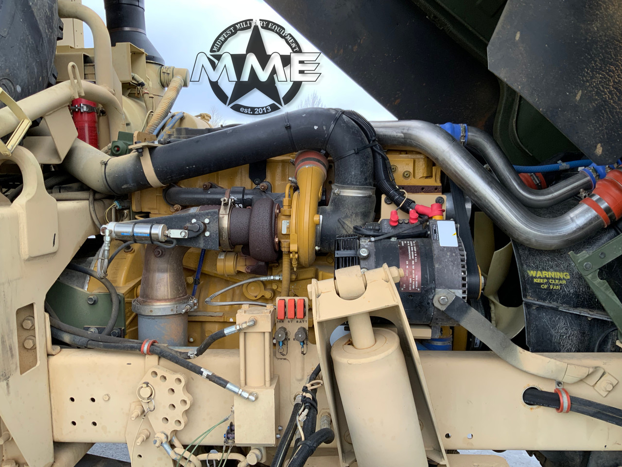 2009 BAE Systems M1081A1R LMTV 4X4 Truck With Air Conditioning & M1079 ...