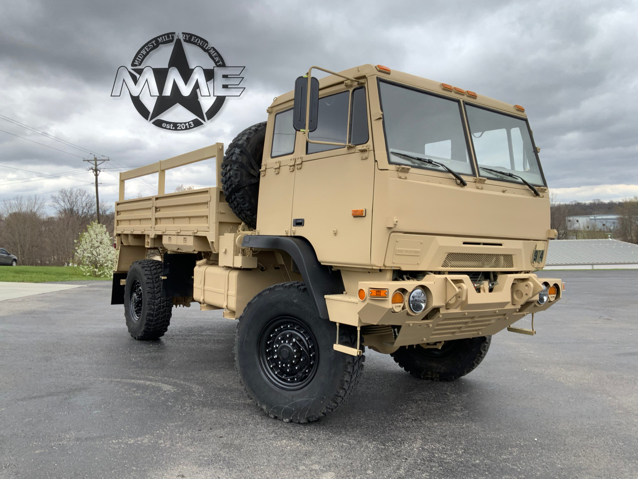 2009 BAE Systems M1081A1R LMTV 4X4 Cargo Truck With Air Conditioning
