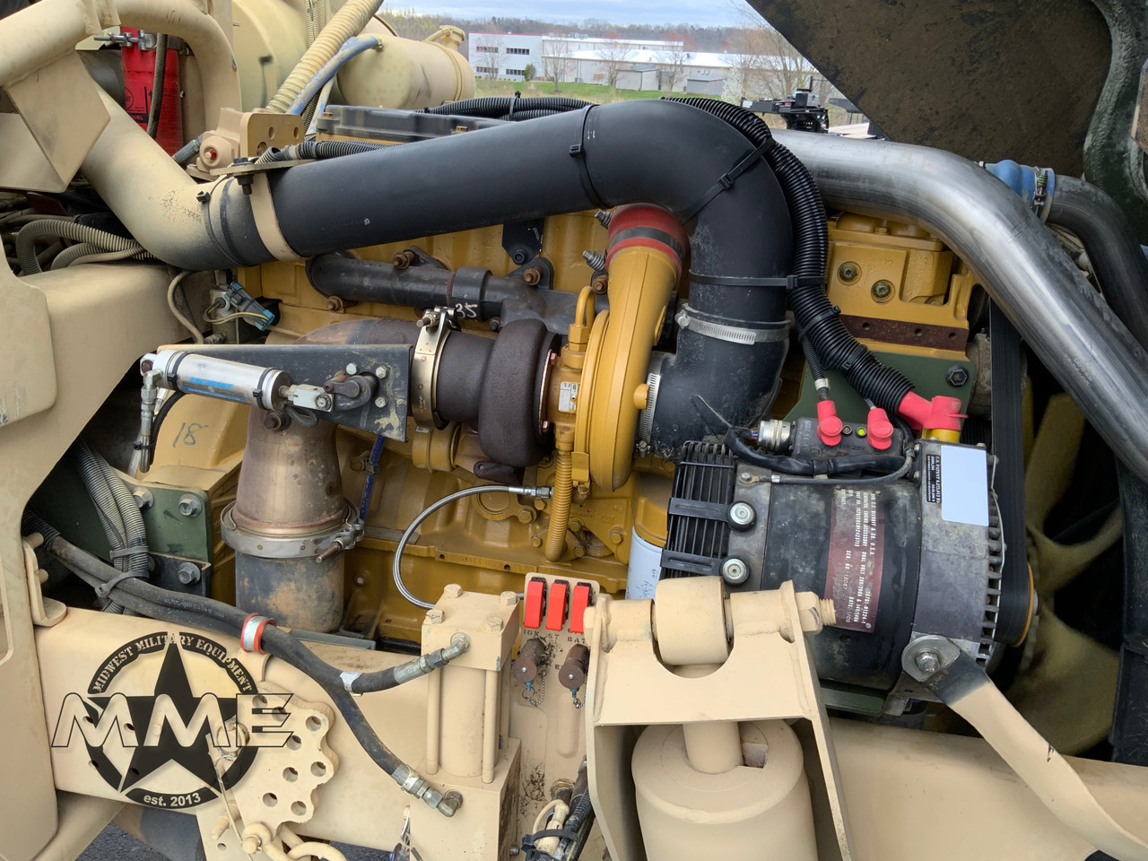 2009 BAE Systems M1081A1R LMTV 4X4 Cargo Truck With Air Conditioning
