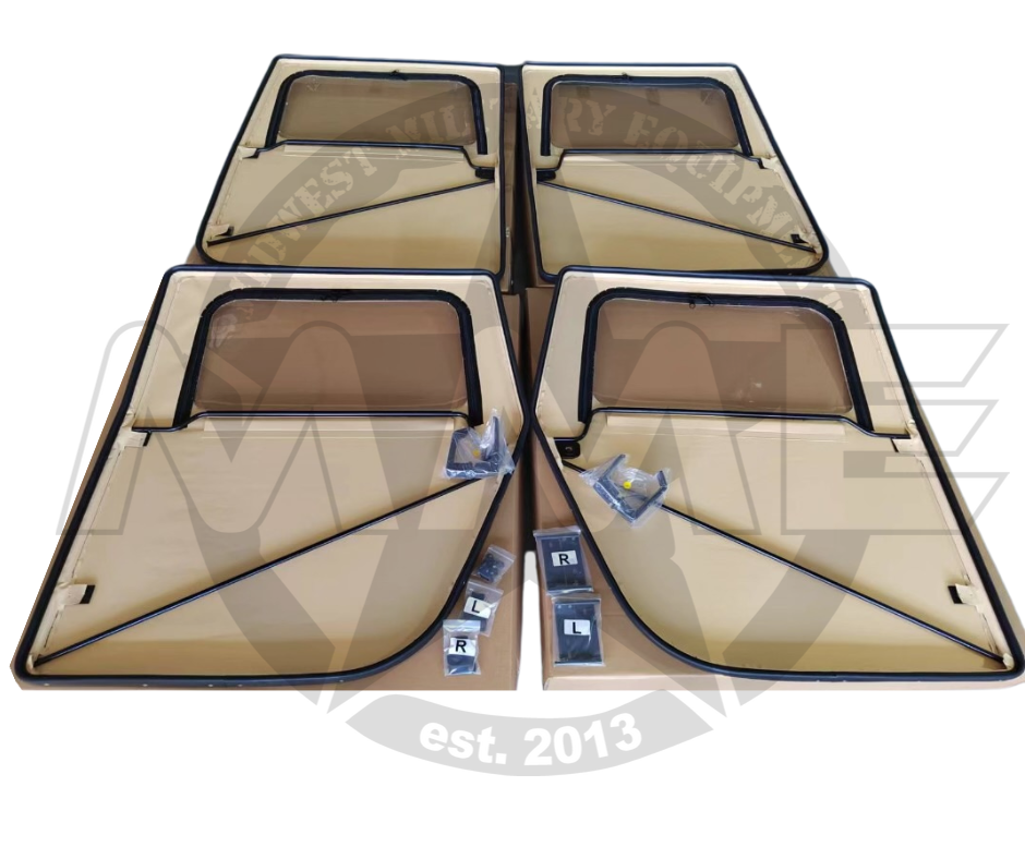 Tan Soft Doors For Humvee/HMMWV(Set Of 4)