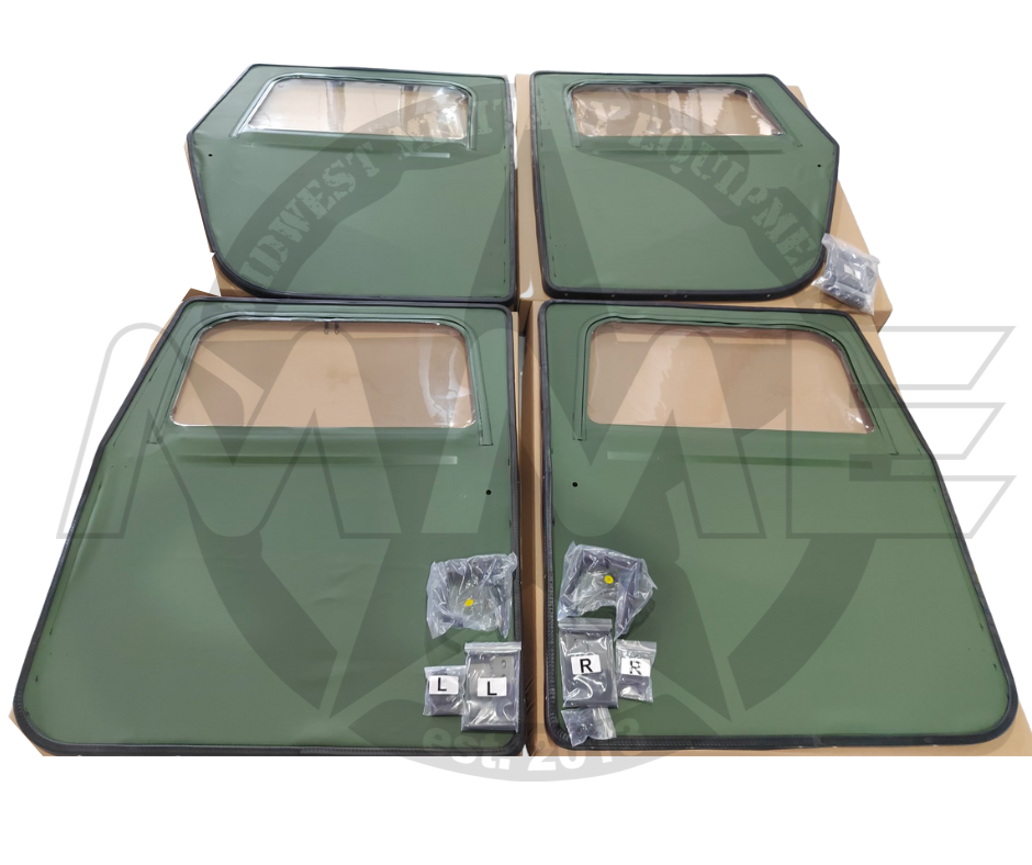 Green Soft Doors For Humvee/HMMWV(Set Of 4)