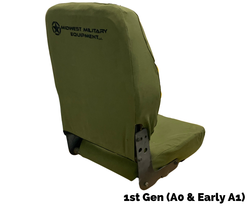 Replacement LMTV/FMTV/MTV GREEN Seat Cover set ( 1 Seat)