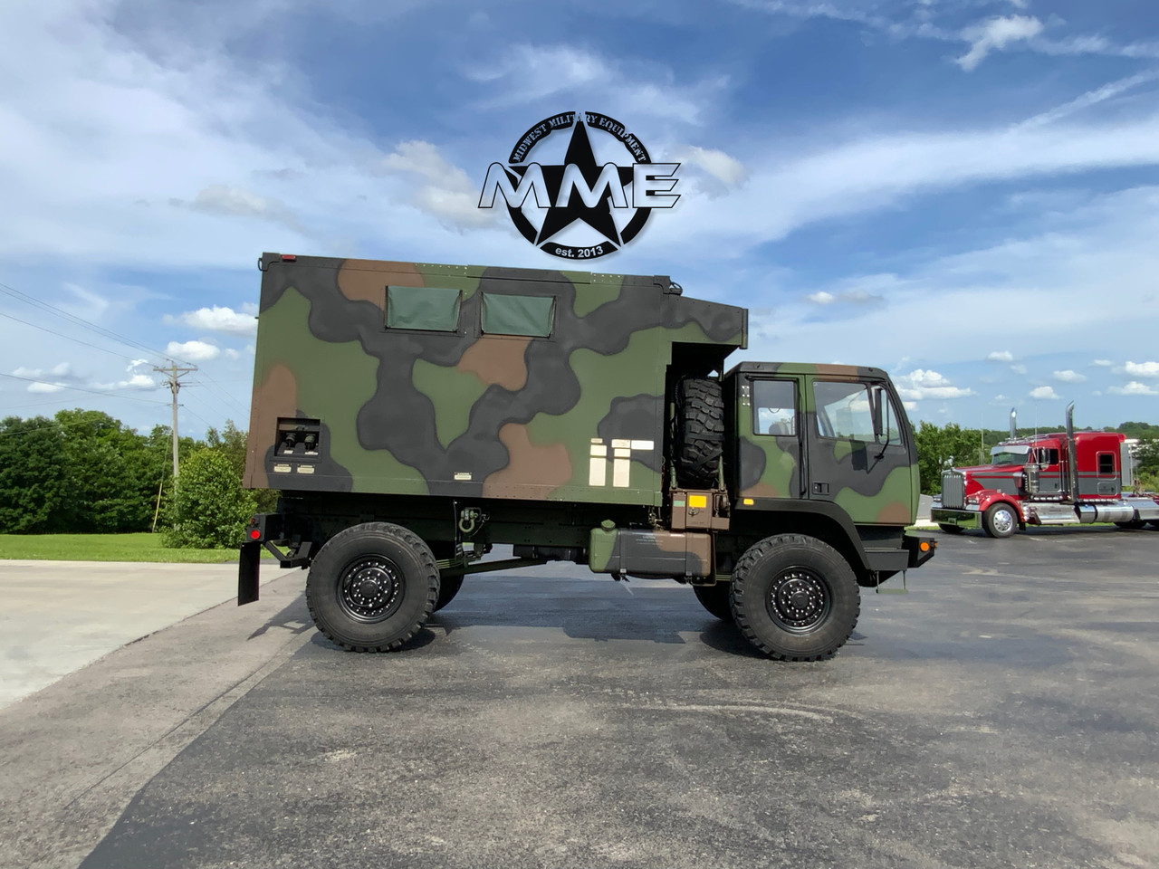 2005 Stewart & Stevenson M1079A1R 2 1/2 Ton LMTV 4x4 Camper Truck